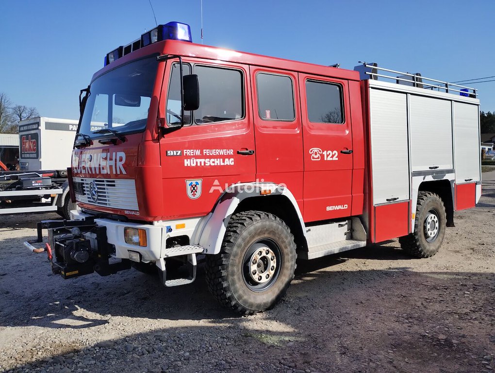 Mercedes-Benz 917 AF 4x4 Feuerwehr Wohnmobil Expeditions kamion šasija