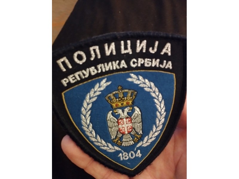 Policija amblem na cicak Republika Srbija
