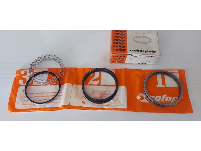 Piston ring set - 75,8 mm, for SIMCA mot.342-342 S