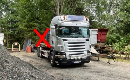 Scania R 500 *6x2 *hook JOAB 21t kamion rol kiper