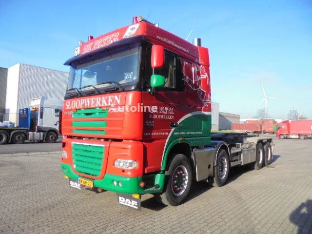 DAF XF 105 410 FAD 8X4 STEEL SUSPENSION kamion rol kiper
