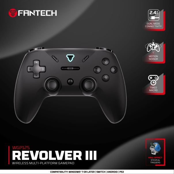 Joypad wireless Fantech WGP12S Revolver III crni