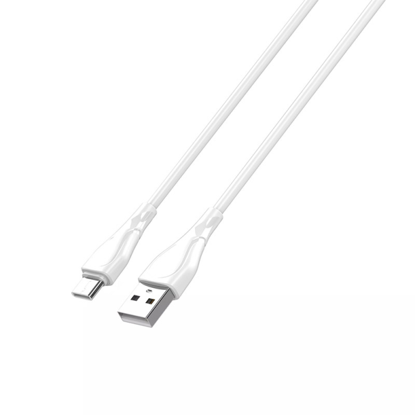 Kabel LDNIO LS612 25W Fast USB na Type-C beli 2m