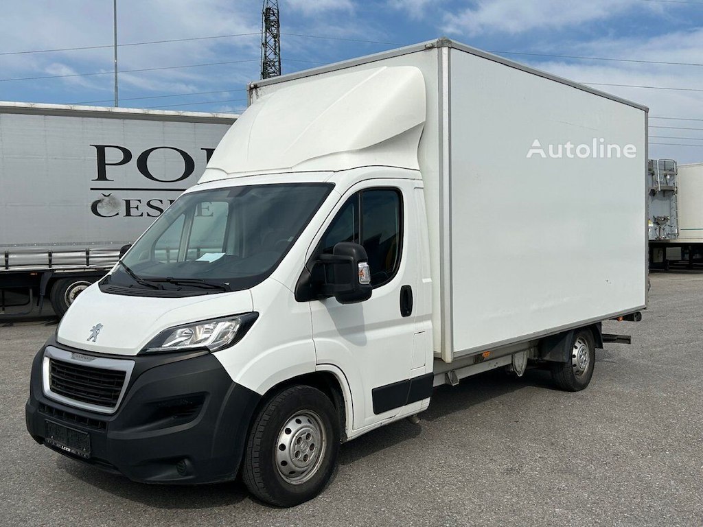 Peugeot Boxer, Koffer mit Hebebühne/LBW kamion furgon < 3.5t
