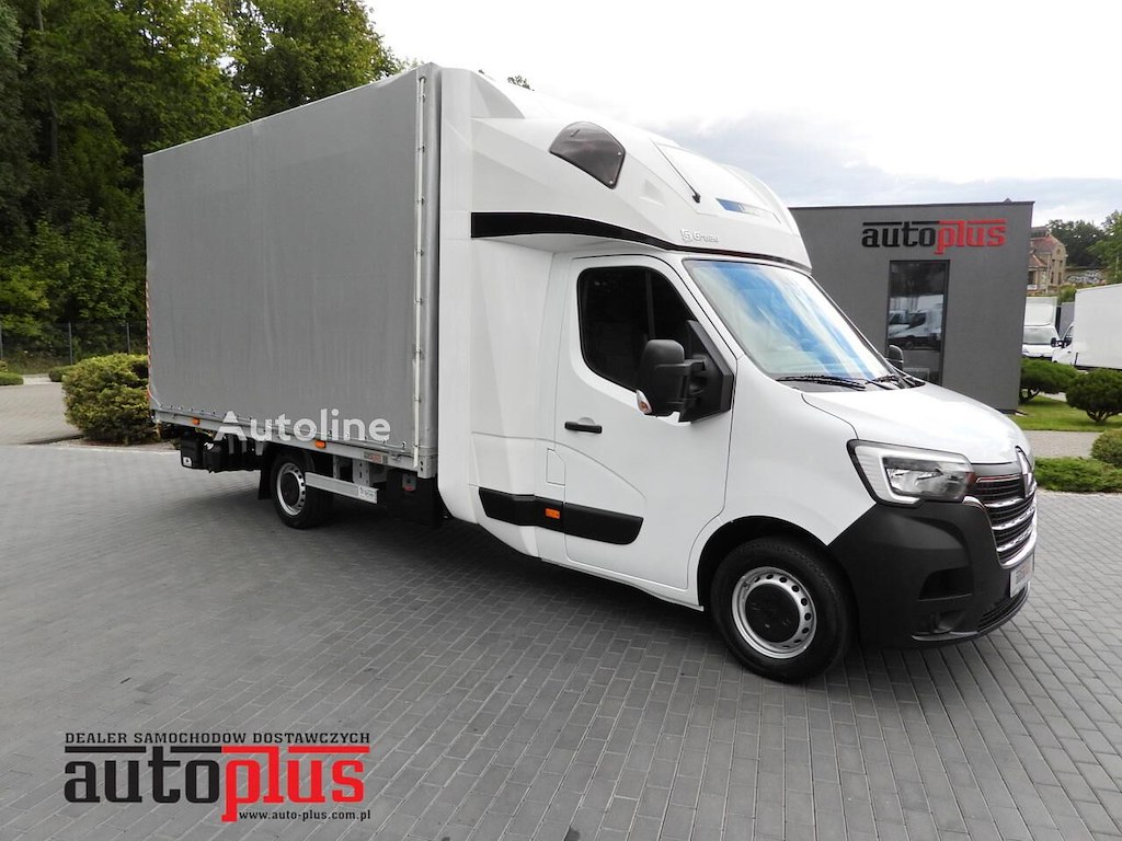 Renault MASTER PLANDEKA WINDA 10 PALET WEBASTO TEMPOMAT LEDY KLIMATYZACJ kamion s ceradom < 3.5t