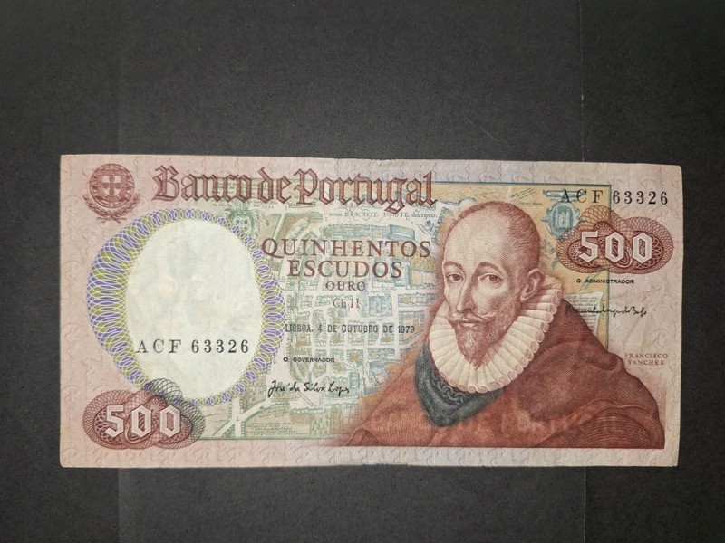 Portugalija 500 eskuda 1979.