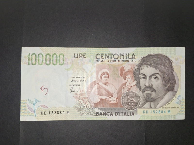 Italija 100000 lira 1994.