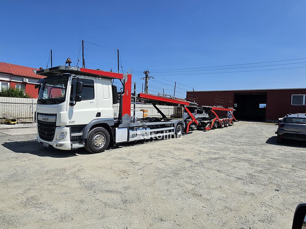 DAF CF440 autotransporter + prikolica autotransportera