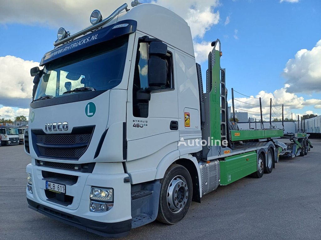 IVECO Rolfo 2015 autotransporter + prikolica autotransportera