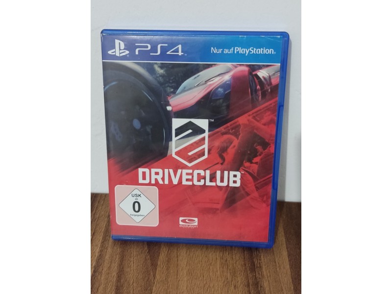 PS4 Driveclub trkacka igra