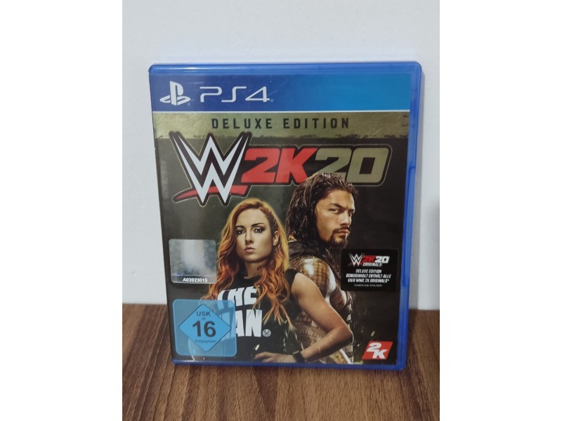 PS4 WWe 2k20 Deluxe Edition Americko Rvanje