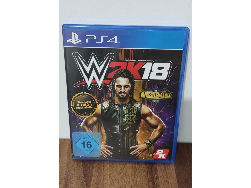 WWE 2k18 PS4 americko rvanje