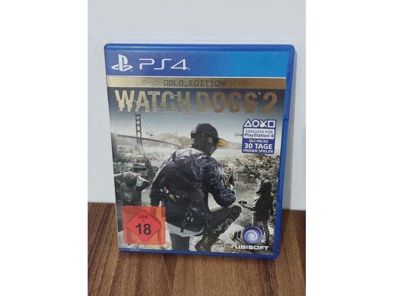 PS4 Watch Dogs 2 Gold Edition