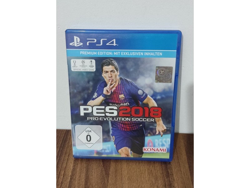 PRO Evolution Soccer 2018 PES 2018 PS4 igra