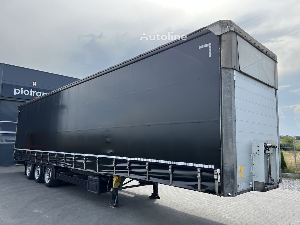 Schmitz Cargobull FIRANKA / 2018 /SUPER STAN / ROWERÓWKI / TOP poluprikolica sa kliznom ceradom