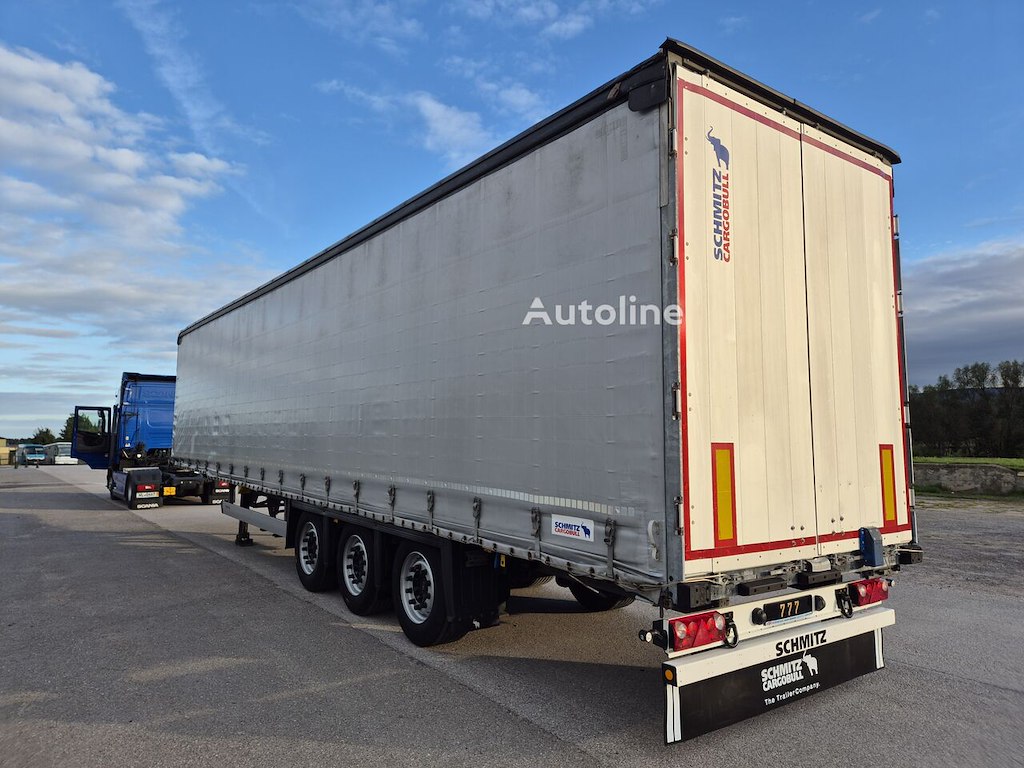 Schmitz Cargobull VARIOS 2021 lift roof / CUSTOMS LINE CLASP / LIKE NEW / MEGA STA poluprikolica sa kliznom ceradom