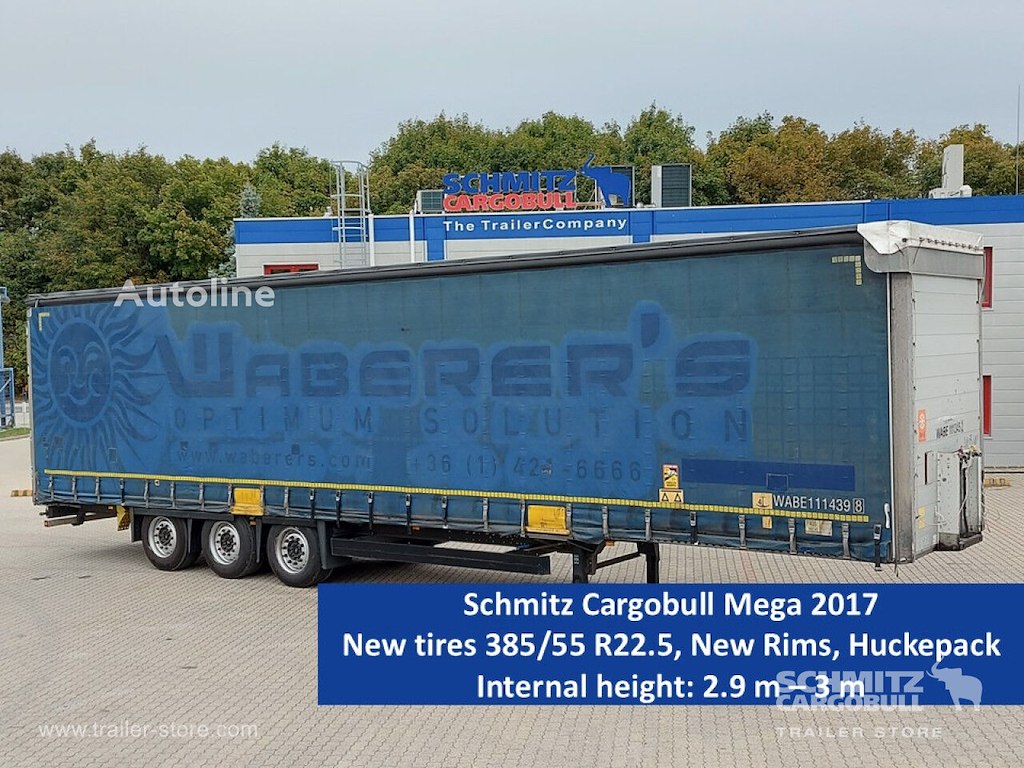 Schmitz Cargobull poluprikolica sa kliznom ceradom