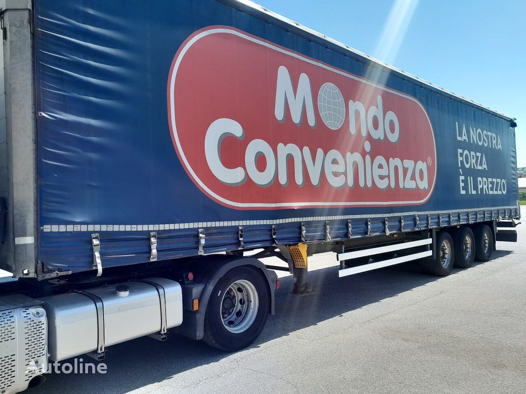 Schmitz Cargobull VARIOS poluprikolica sa kliznom ceradom