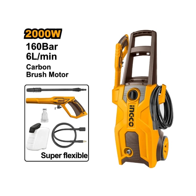 Električni perač pod pritiskom 2000W SUPER INGCO HPWR20008