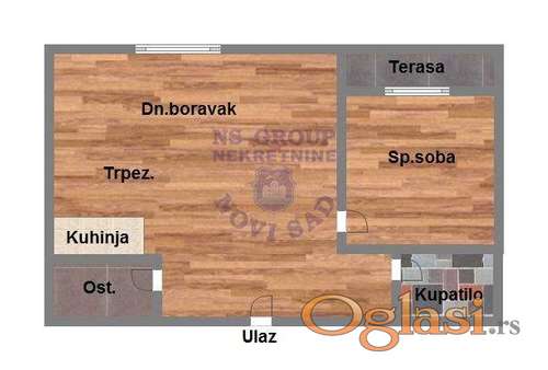 Dvosoban stan, u izgradnji, PDV-Miseluk