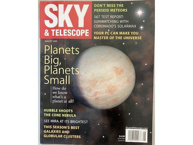 SKY &; TELESCOPE - august 2002