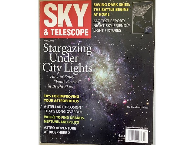 SKY &; TELESCOPE - april 2002