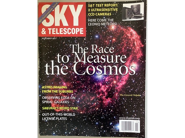 SKY &; TELESCOPE - november 2001