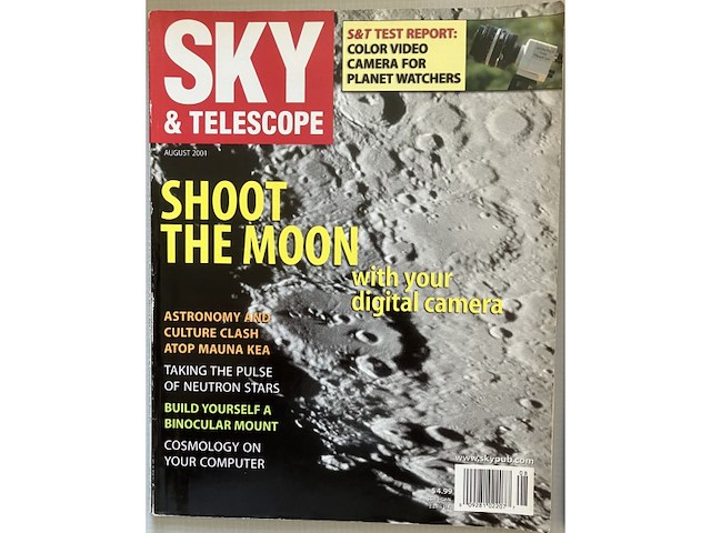 SKY &; TELESCOPE - august 2001