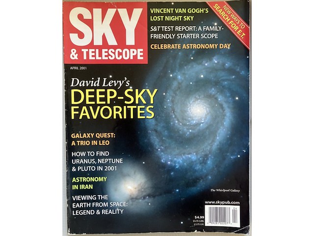 SKY &; TELESCOPE - april 2001