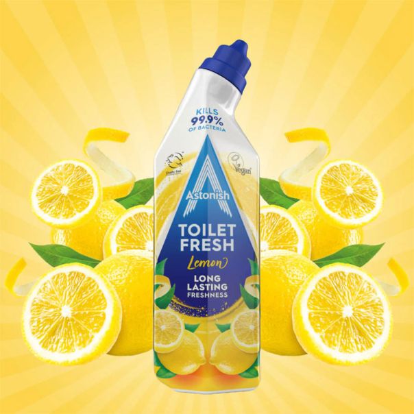 ASTONISH Gel čistač sanitarija Limun 750 ml