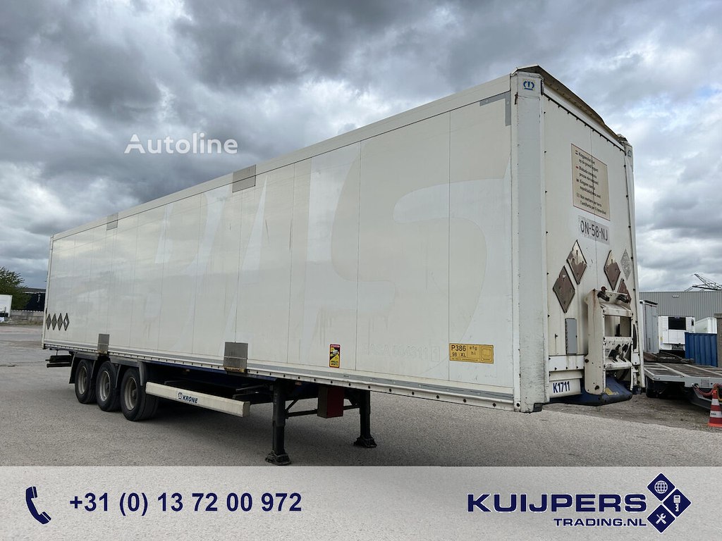 Krone DryLiner / Box / Front Damage furgon poluprikolica
