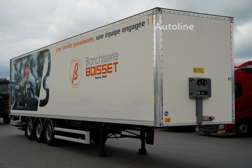 Fruehauf furgon poluprikolica