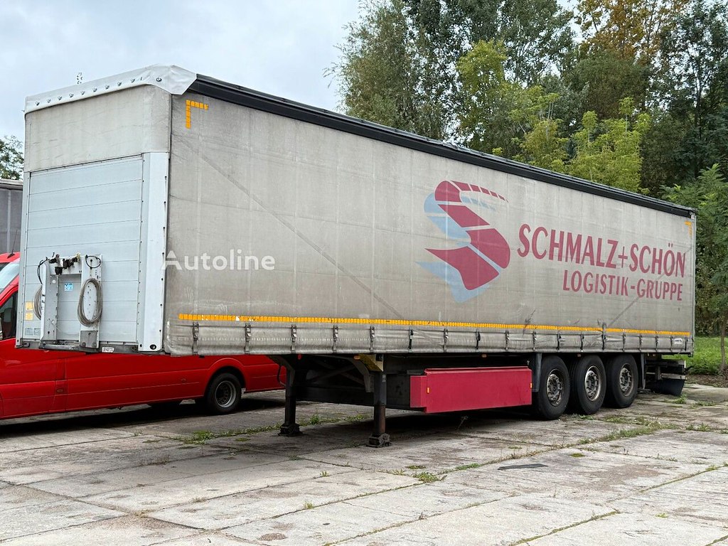 Schmitz Cargobull Standart Seitenplane/Liftachse/Palettenkasten poluprikolica s ceradom