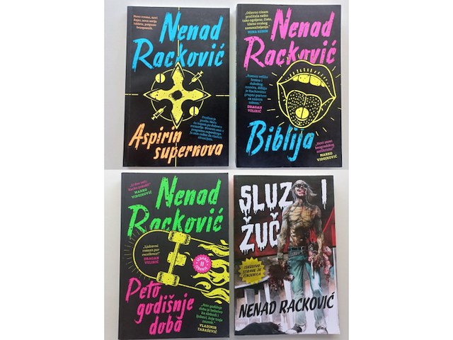 Nenad Džoni Racković - 4 knjige