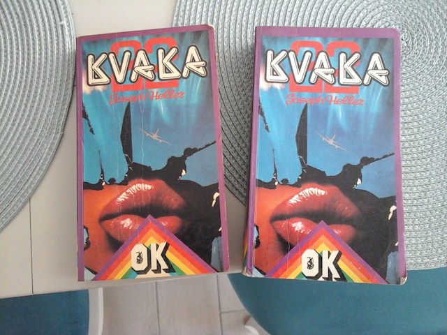 Kvaka 22  knjiga prva i druga I i II  Joseph Heller