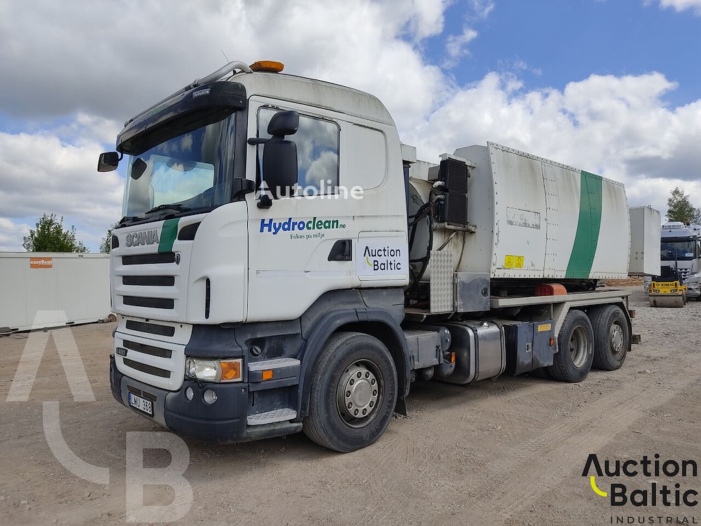 Prodaje se Scania R 480 kombinovano vozilo za čišćenje kanalizacije na aukciji
