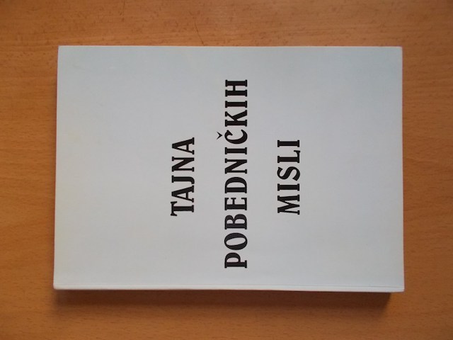 TAJNA POBEDNICKIH MISLI - DR DEJVID SVARC