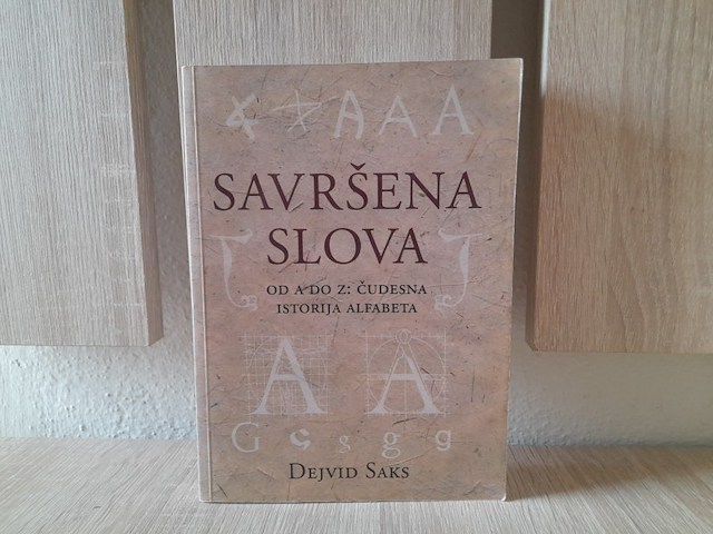 Savršena slova istorija alfabeta - Dejvid Saks