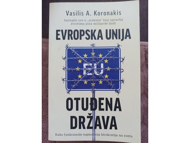 V.A.Koronakis EVROPSKA UNIJA OTUĐENA DRŽAVA