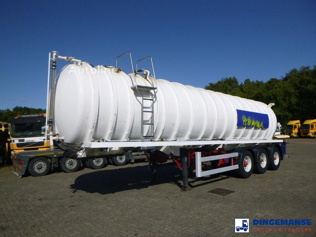 Crossland Vacuum tank alu 33 m3 / 1 comp poluprikolica autofekalca