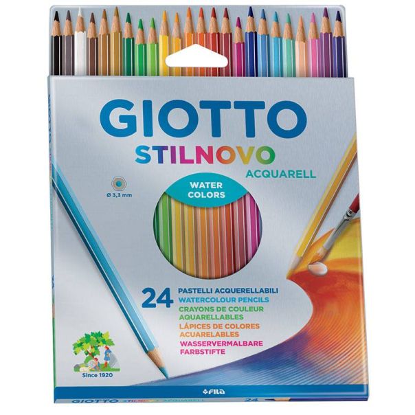 GIOTTO Drvene boje 24/1 stilnovo acquarell 0255800