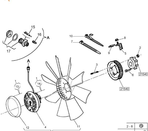 7420981231 propeler ventilatora za Renault Premium 2 kamiona