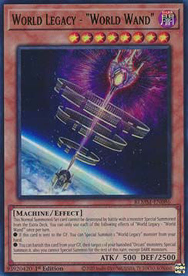 World Legacy - "World Wand" - BLMM-EN086 - Ultra Rare 1st Edition
