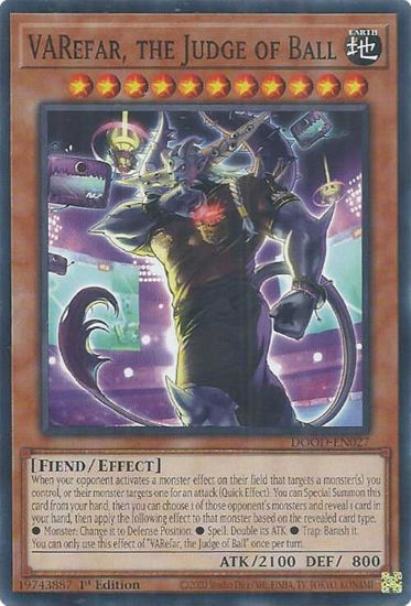 VARefar, the Judge of Ball - DOOD-EN027 - Common 1st Edition