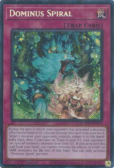 Dominus Spiral - DOOD-EN079 - Secret Rare 1st Edition
