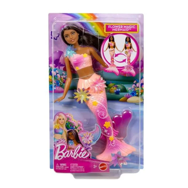 BARBIE MAGICNA CVETNA SIRENA-BRINETA 287895