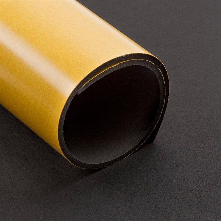 Gumena ploča u rolni, samolepljiva sundjerasta širine 1000mm x 15mm
