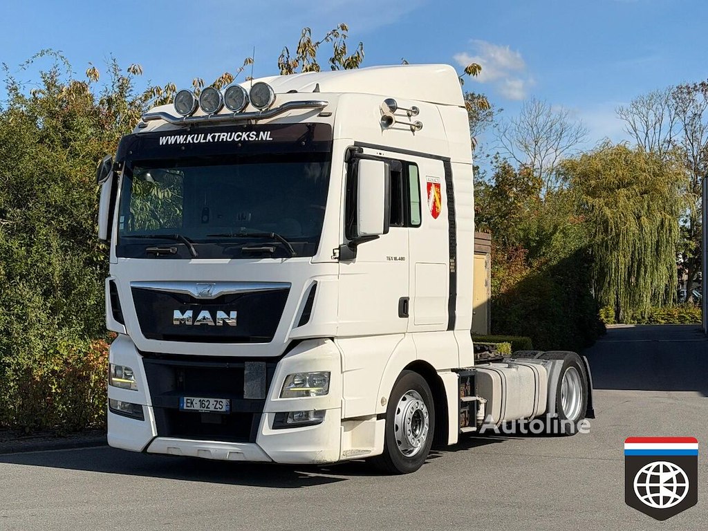 MAN TGX 18 480 RETARDER / CLEAN TRUCK / 2x TANK / NIGHT AC tegljač