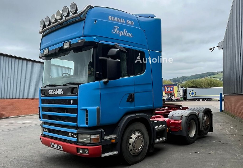 Scania R164.580 TOPLINE tegljač