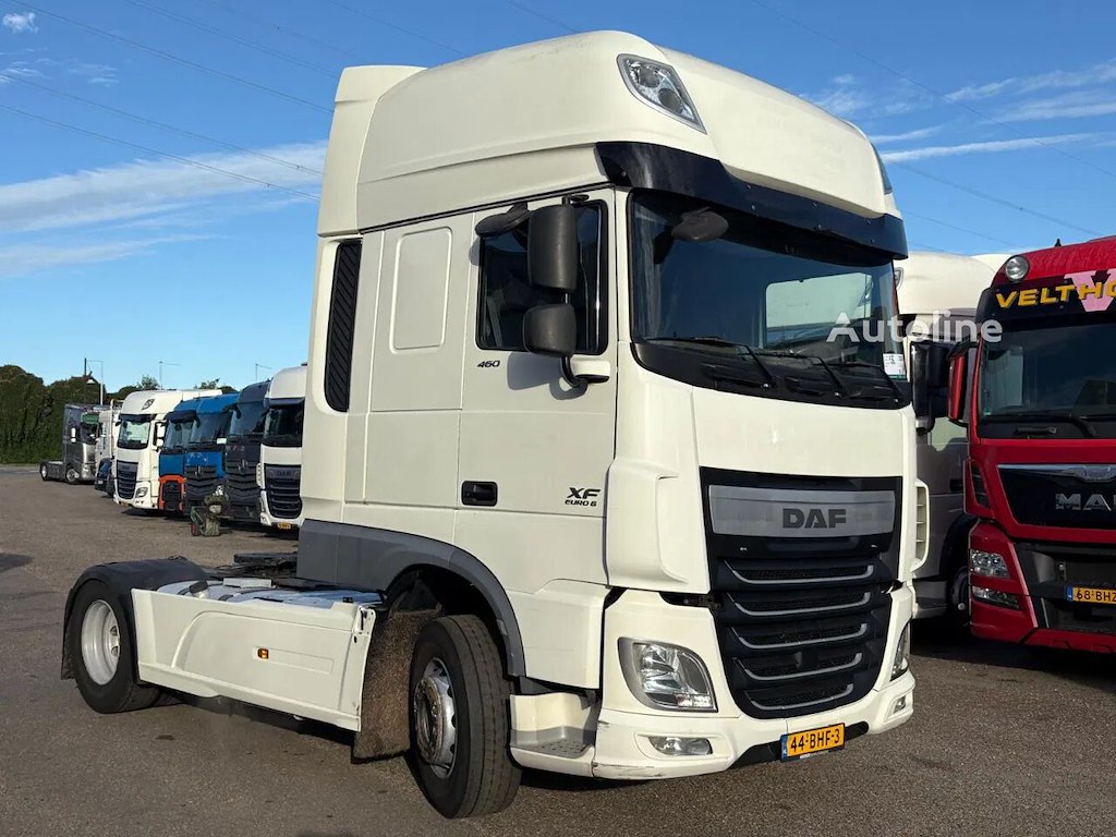 DAF XF 460 SSC Superspace cab Toplights /2x tank MX retarder, TUV tegljač